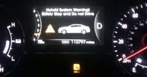 Prius Hybrid System Warning Light Comes On [Fixed]