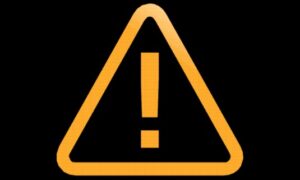 BMW Dashboard Triangle Warning Light Stays On [Solved]